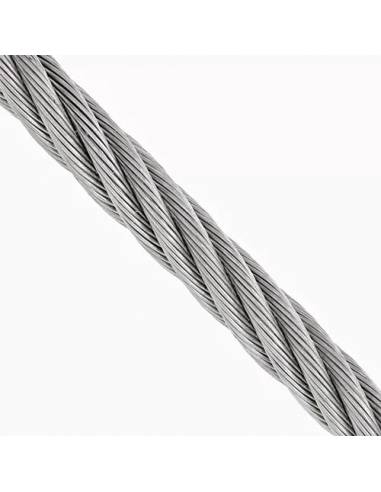 Cable de Acero Trenzado Galvanizado x 500mts